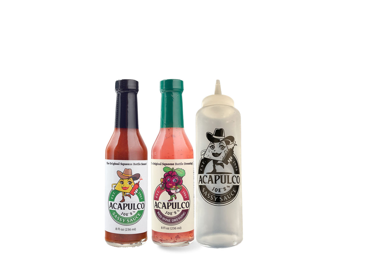 Acapulco Joe's Table Sauce Bundle – Acapulco Joe's Sassy Sauce